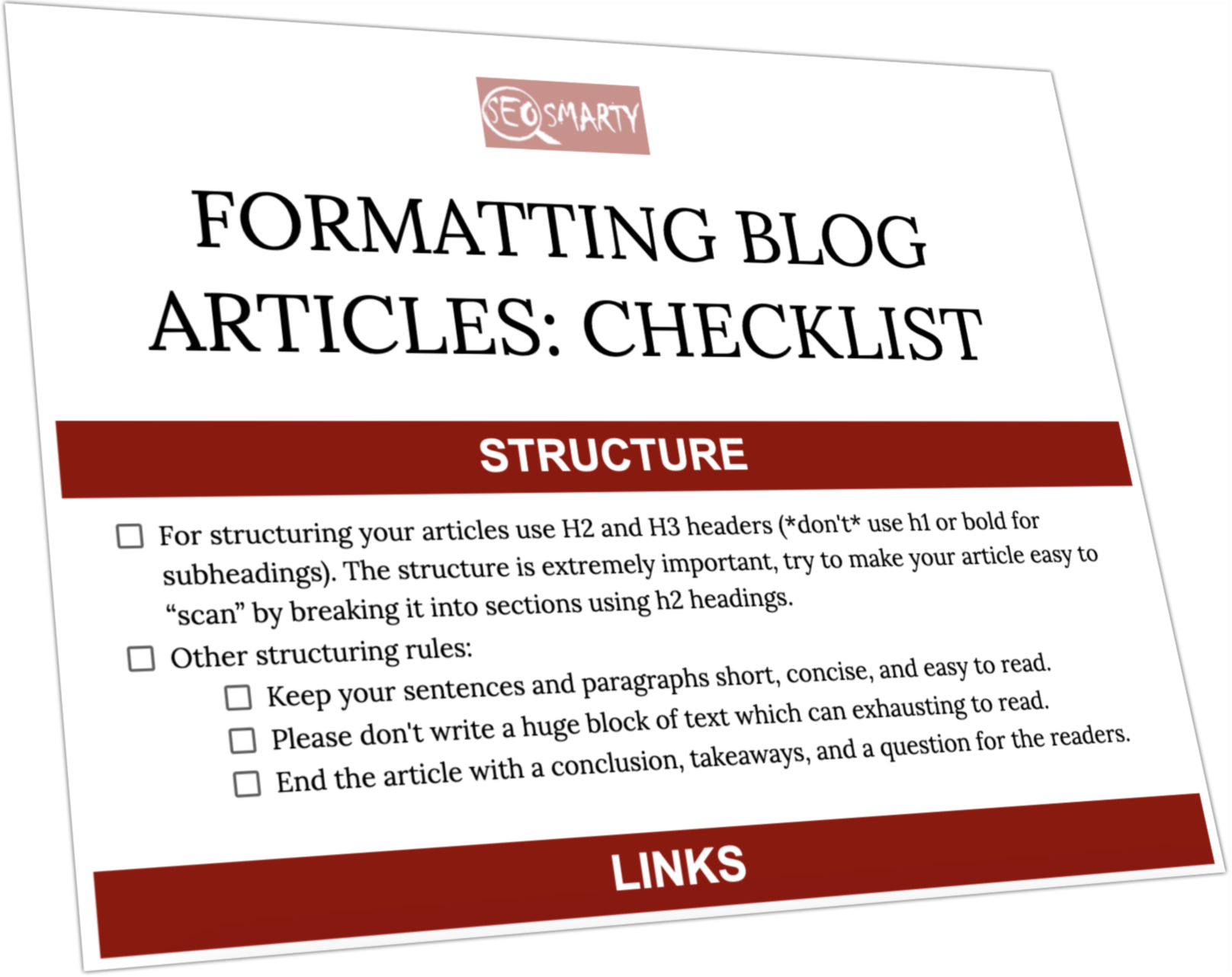 Blog Post Checklist: Check All Prior to Hitting "Publish" - Top SEO Expert